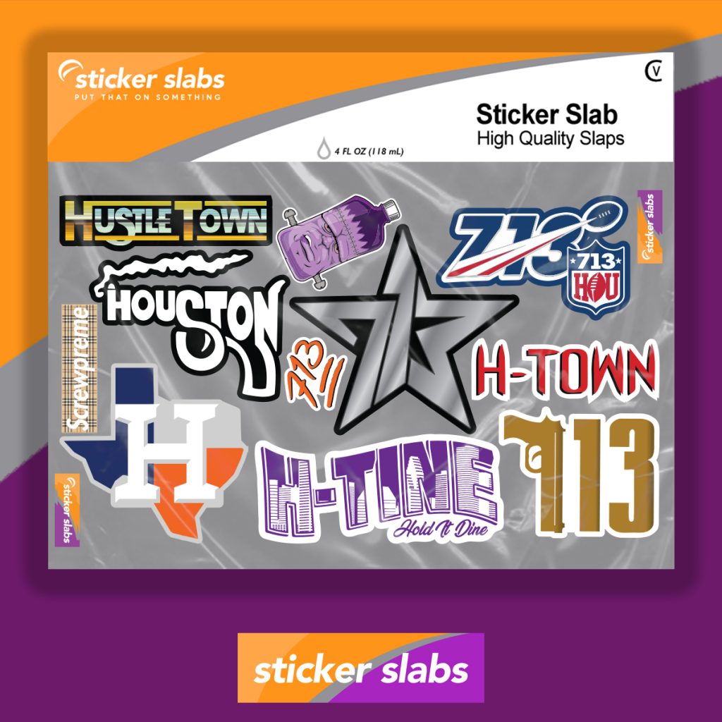 Sticker Slabs – Stickers – 713 Shirts