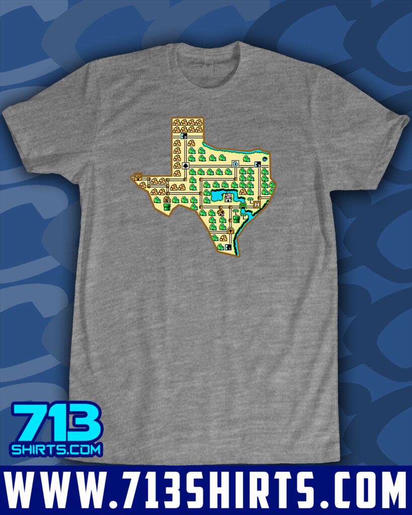 8 Bit Texas – 713 Shirts